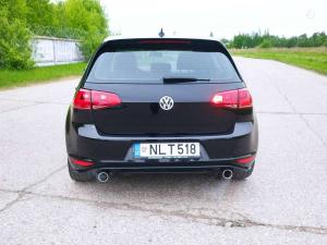 Black Volkswagen Golf 2015 in Siauliai, with an engine capacity of 1.98 L and mileage of 168 thousand km for 12000 €, photo 7 on AUTOMOTO.COM.LV