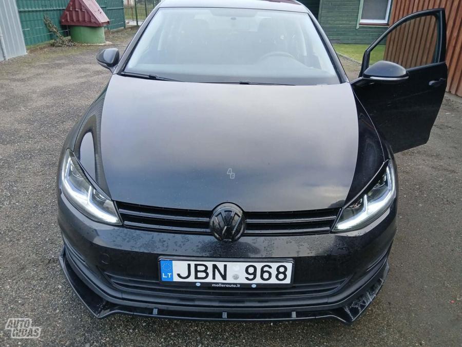 Black Volkswagen Golf 2015 in Mazeikiai, with an engine capacity of 1.40 L and mileage of 212 thousand km for 6850 €, photo 15 on AUTOMOTO.COM.LV