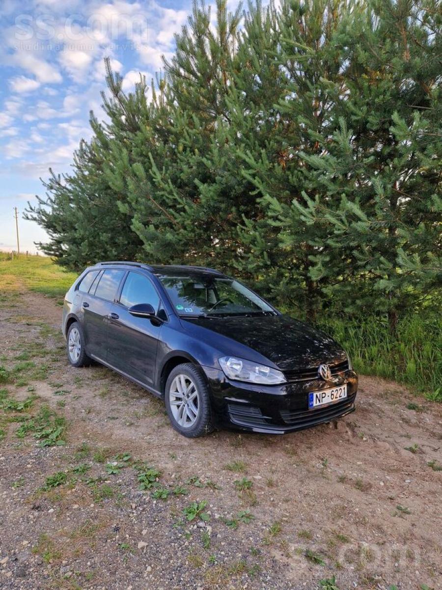 Черный Фольксваген Гольф 2015 в Юрмала, объемом двигателя 1.60 л и пробегом 219 тыс. км за 6200 €, фото 1 на AUTOMOTO.COM.LV