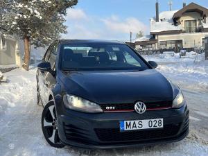 Black Volkswagen Golf 2016 in Vilnius, with an engine capacity of 1.98 L and mileage of 159 thousand km for 9500 €, photo 7 on AUTOMOTO.COM.LV