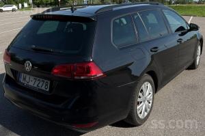 Black Volkswagen Golf 2016 in Saldus, with an engine capacity of 1.60 L and mileage of 361 thousand km for 5000 €, photo 3 on AUTOMOTO.COM.LV