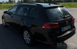 Black Volkswagen Golf 2016 in Saldus, with an engine capacity of 1.60 L and mileage of 361 thousand km for 5000 €, photo 4 on AUTOMOTO.COM.LV