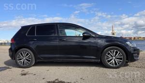 Black Volkswagen Golf 2016 in Riga, with an engine capacity of 1.40 L and mileage of 262 thousand km for 7380 €, photo  on AUTOMOTO.COM.LV