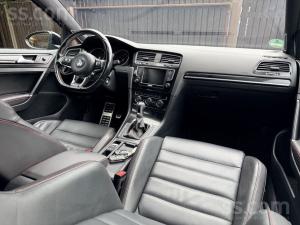 Black Volkswagen Golf 2016 in Ogre, with an engine capacity of 2.00 L and mileage of 243 thousand km for 12490 €, photo 15 on AUTOMOTO.COM.LV