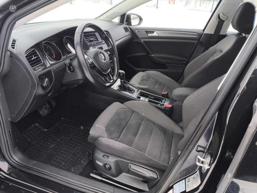 Melns Volkswagen Golf 2017 Šauļi, ar dzinēja tilpumu 2.00 L un nobraukumu 191 tūkst. km par 11900 €, foto 13 vietnē AUTOMOTO.COM.LV