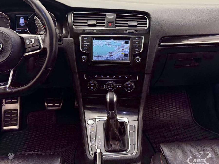 Melns Volkswagen Golf 2017 Viļņa, ar dzinēja tilpumu 1.98 L un nobraukumu 163 tūkst. km par 10200 €, foto 16 vietnē AUTOMOTO.COM.LV