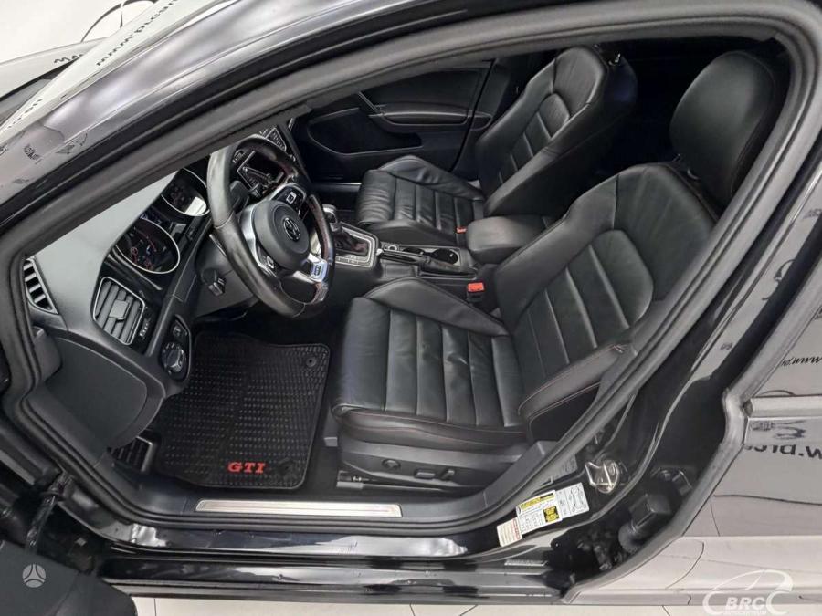 Black Volkswagen Golf 2017 in Vilnius, with an engine capacity of 1.98 L and mileage of 163 thousand km for 9700 €, photo 22 on AUTOMOTO.COM.LV