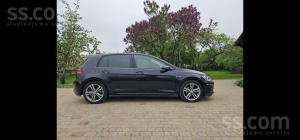 Melns Volkswagen Golf 2018 Rīga, ar dzinēja tilpumu 1.60 L un nobraukumu 267 tūkst. km par 7970 €, foto  vietnē AUTOMOTO.COM.LV