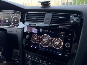 Black Volkswagen Golf 2018 in Vilnius, with an engine capacity of 1.97 L and mileage of 127 thousand km for 15999 €, photo 23 on AUTOMOTO.COM.LV