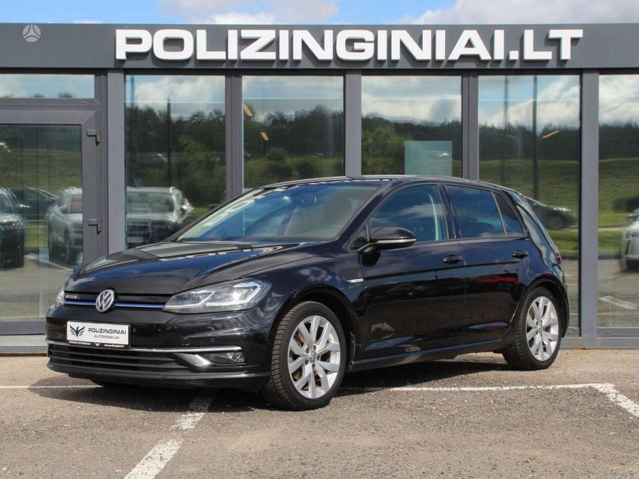 Melns Volkswagen Golf 2018 Viļņa, ar dzinēja tilpumu 1.50 L un nobraukumu 154 tūkst. km par 12500 €, foto 1 vietnē AUTOMOTO.COM.LV