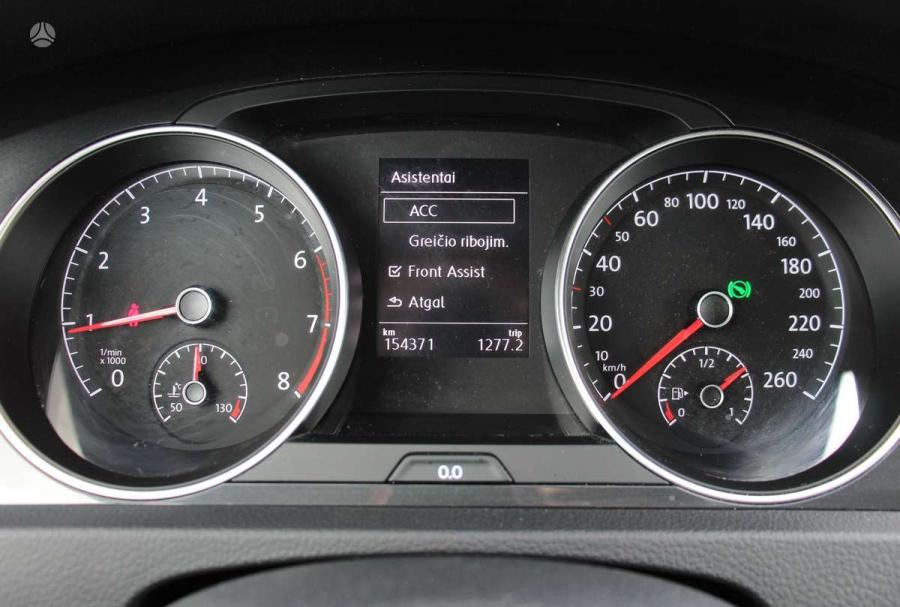 Melns Volkswagen Golf 2018 Viļņa, ar dzinēja tilpumu 1.50 L un nobraukumu 154 tūkst. km par 12500 €, foto 8 vietnē AUTOMOTO.COM.LV