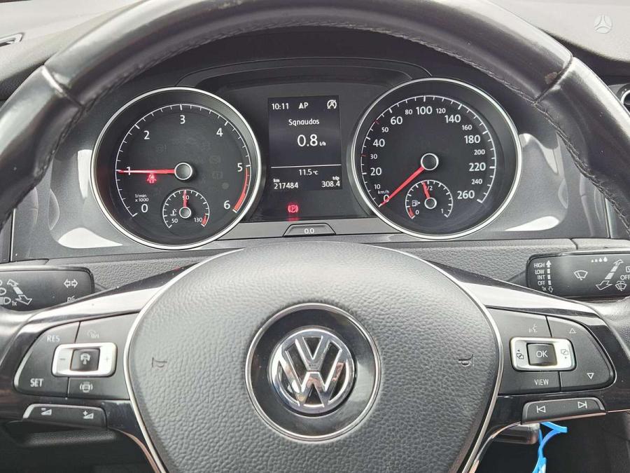 Melns Volkswagen Golf 2019 Viļņa, ar dzinēja tilpumu 1.60 L un nobraukumu 217 tūkst. km par 9000 €, foto 15 vietnē AUTOMOTO.COM.LV