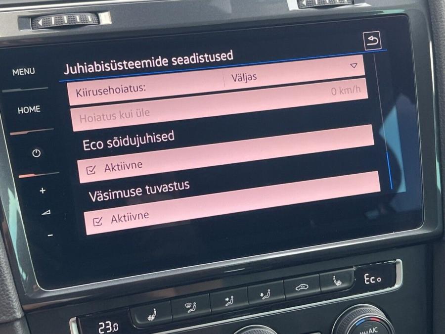 Черный Фольксваген Гольф 2020 в Пярну, объемом двигателя 0.00 л и пробегом 71 тыс. км за 16950 €, фото 13 на AUTOMOTO.COM.LV