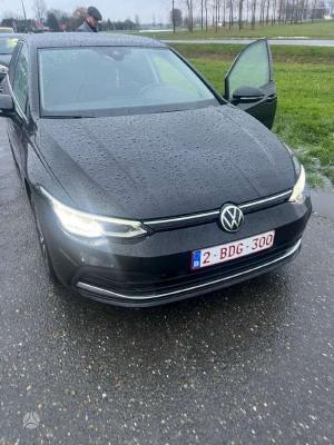 Black Volkswagen Golf 2021 in Utena, with an engine capacity of 1.50 L and mileage of 37 thousand km for 12650 €, photo  on AUTOMOTO.COM.LV