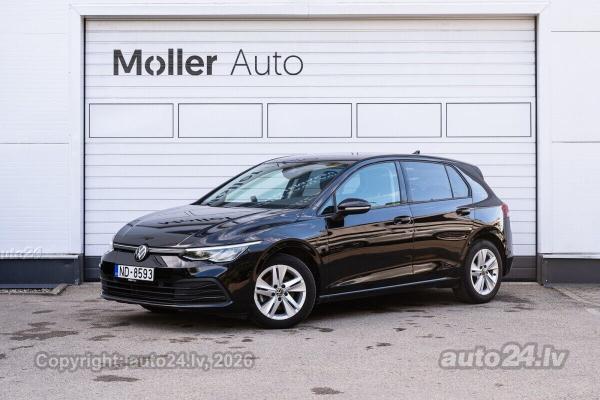Black Volkswagen Golf 2022 in Riga, with an engine capacity of 1.00 L and mileage of 133 thousand km for 16346 €, photo 1 on AUTOMOTO.COM.LV