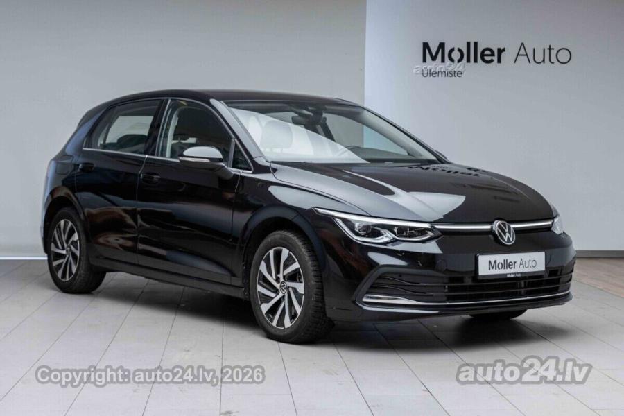 Black Volkswagen Golf 2022 in Tallinn, with an engine capacity of 1.40 L and mileage of 22 thousand km for 24800 €, photo 3 on AUTOMOTO.COM.LV