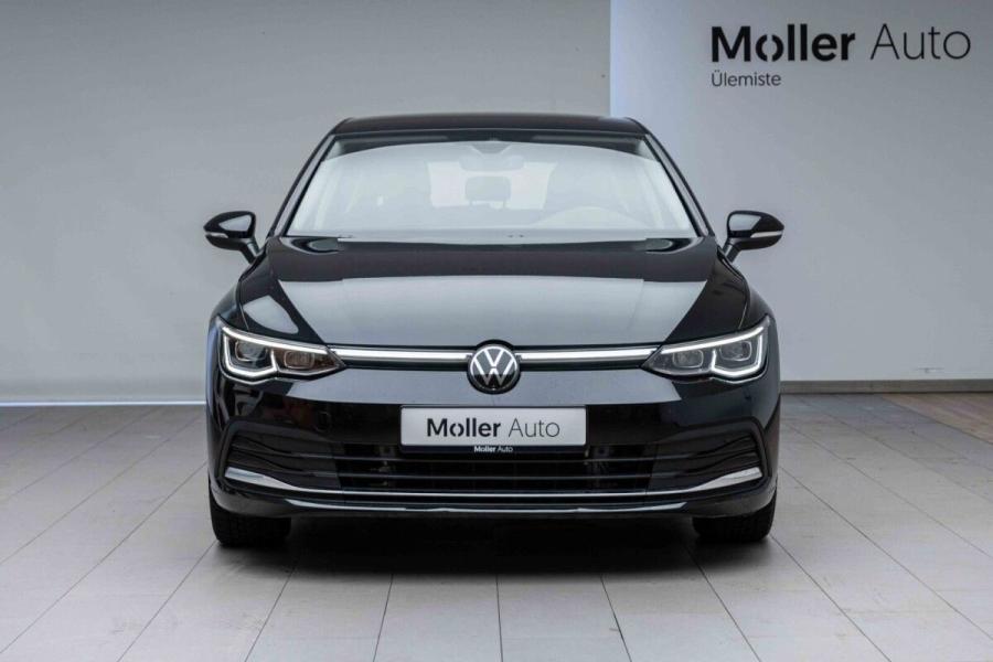 Melns Volkswagen Golf 2022 Peetri, ar dzinēja tilpumu 1.40 L un nobraukumu 22 tūkst. km par 24800 €, foto 4 vietnē AUTOMOTO.COM.LV