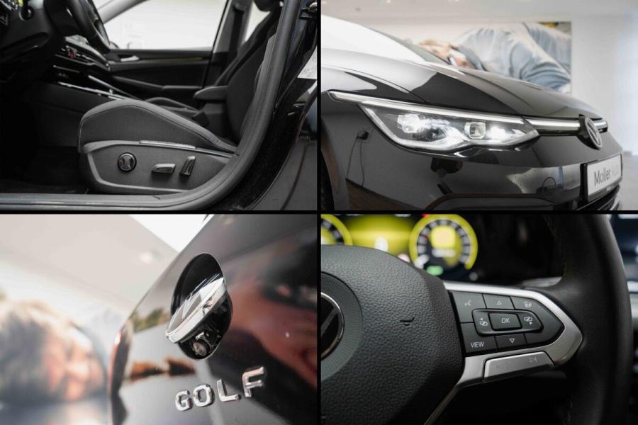 Melns Volkswagen Golf 2022 Peetri, ar dzinēja tilpumu 1.40 L un nobraukumu 22 tūkst. km par 24800 €, foto 17 vietnē AUTOMOTO.COM.LV
