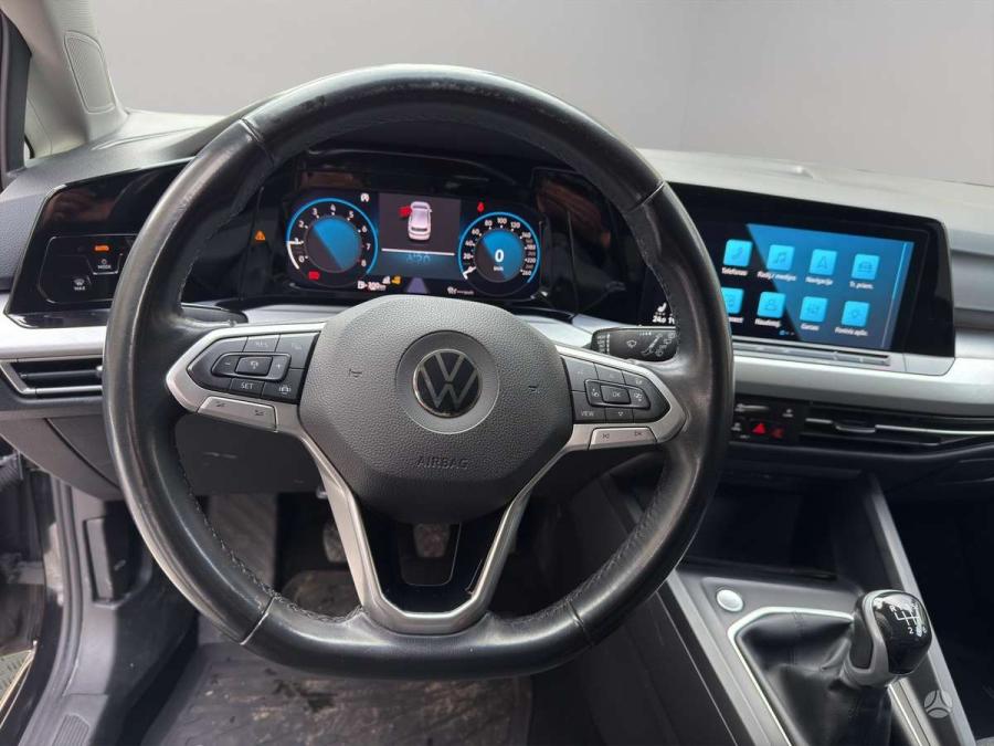 Melns Volkswagen Golf 2022 Viļņa, ar dzinēja tilpumu 1.50 L un nobraukumu 92 tūkst. km par 15500 €, foto 11 vietnē AUTOMOTO.COM.LV