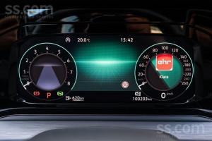 Black Volkswagen Golf 2022 in Riga, with an engine capacity of 1.50 L and mileage of 100 thousand km for 19950 €, photo 25 on AUTOMOTO.COM.LV