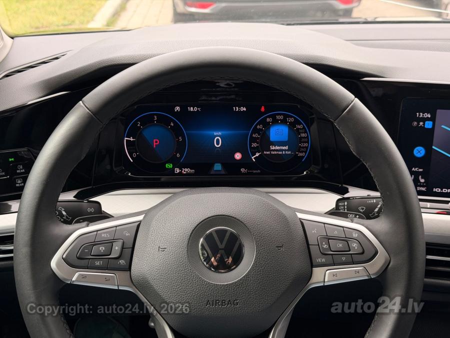 Black Volkswagen Golf 2022 in Tallinn, with an engine capacity of 2.00 L and mileage of 191 thousand km for 16490 €, photo 18 on AUTOMOTO.COM.LV