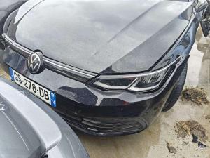 Black Volkswagen Golf 2023 in Anyksciai, with an engine capacity of 1.00 L and mileage of 24 thousand km for 10899 €, photo  on AUTOMOTO.COM.LV