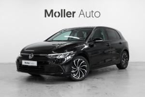 Black Volkswagen Golf 2023 in Vilnius, with an engine capacity of 1.50 L and mileage of 120 thousand km for 18900 €, photo  on AUTOMOTO.COM.LV