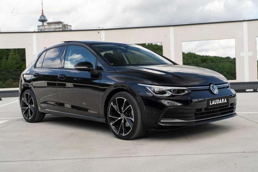 Melns Volkswagen Golf 2024 Viļņa, ar dzinēja tilpumu 1.97 L un nobraukumu 26 tūkst. km par 21850 €, foto 8 vietnē AUTOMOTO.COM.LV