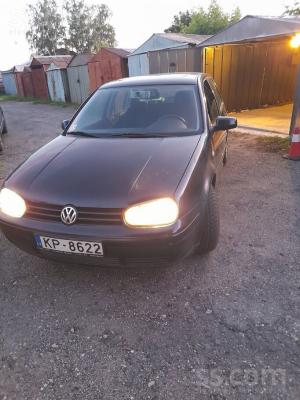 Black Volkswagen Golf 2000 in Riga, with an engine capacity of 1.60 L and mileage of 0 thousand km for 750 €, photo  on AUTOMOTO.COM.LV