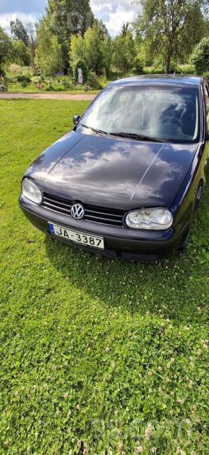 Black Volkswagen Golf 2001 in Limbazi, with an engine capacity of 1.90 L and mileage of 0 thousand km for 1200 €, photo 4 on AUTOMOTO.COM.LV