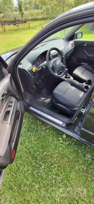 Black Volkswagen Golf 2001 in Limbazi, with an engine capacity of 1.90 L and mileage of 0 thousand km for 1200 €, photo 7 on AUTOMOTO.COM.LV