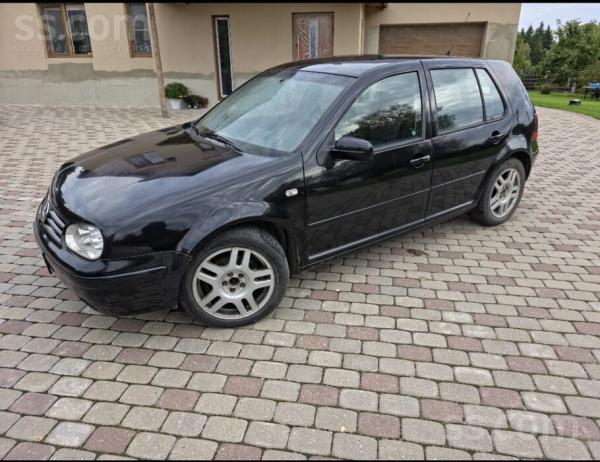 Black Volkswagen Golf 2001 in Valka, with an engine capacity of 1.90 L and mileage of 365 thousand km for 1250 €, photo 8 on AUTOMOTO.COM.LV