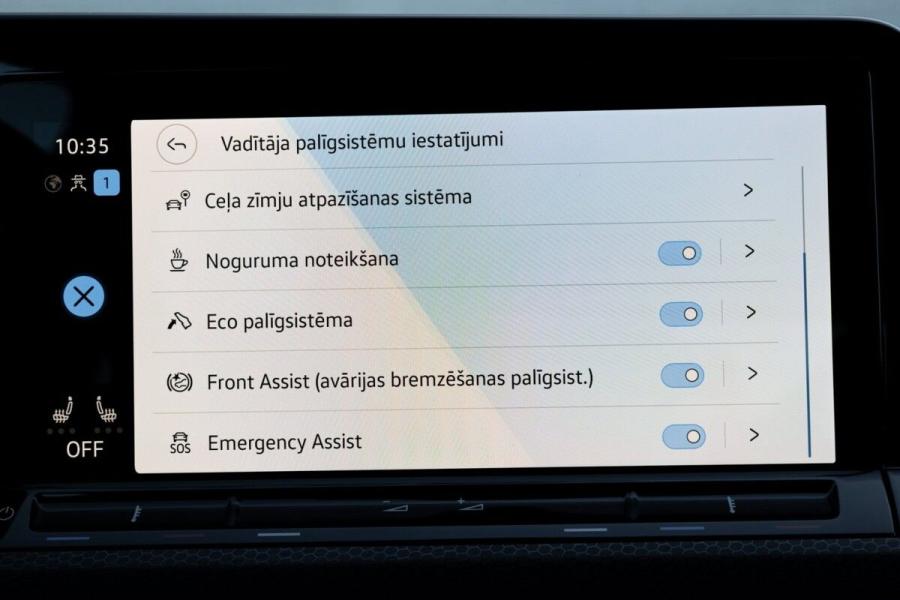 Melns Volkswagen Golf 2021 Ventspils, ar dzinēja tilpumu 1.40 L un nobraukumu 100 tūkst. km par 20000 €, foto 26 vietnē AUTOMOTO.COM.LV