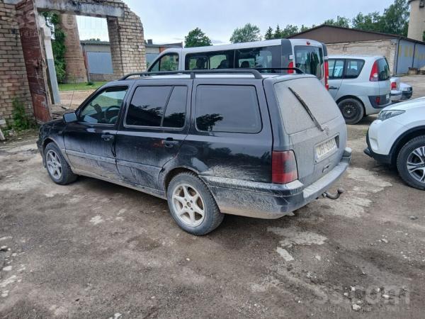 Black Volkswagen Golf 1996 in Bauska, with an engine capacity of 1.90 L and mileage of 450 thousand km for 450 €, photo 2 on AUTOMOTO.COM.LV
