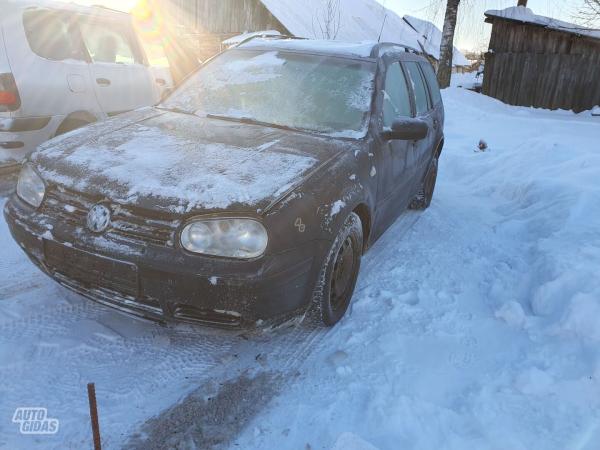 Black Volkswagen Golf 1999 in Vilnius, with an engine capacity of 1.90 L and mileage of 351 thousand km for 370 €, photo 4 on AUTOMOTO.COM.LV