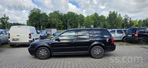 Black Volkswagen Golf 2000 in Valmiera, with an engine capacity of 1.90 L and mileage of 312 thousand km for 1100 €, photo 6 on AUTOMOTO.COM.LV