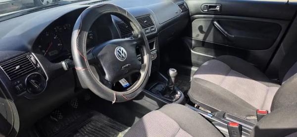 Black Volkswagen Golf 2000 in Valmiera, with an engine capacity of 1.90 L and mileage of 312 thousand km for 1100 €, photo 9 on AUTOMOTO.COM.LV