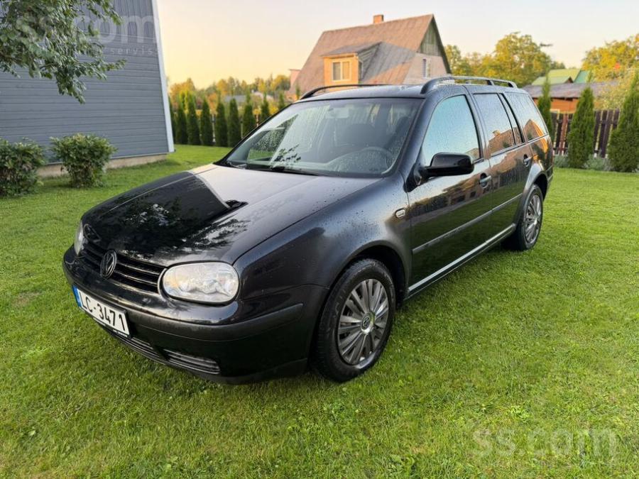 Melns Volkswagen Golf 2000 Valmiera, ar dzinēja tilpumu 1.90 L un nobraukumu 312 tūkst. km par 1750 €, foto 1 vietnē AUTOMOTO.COM.LV