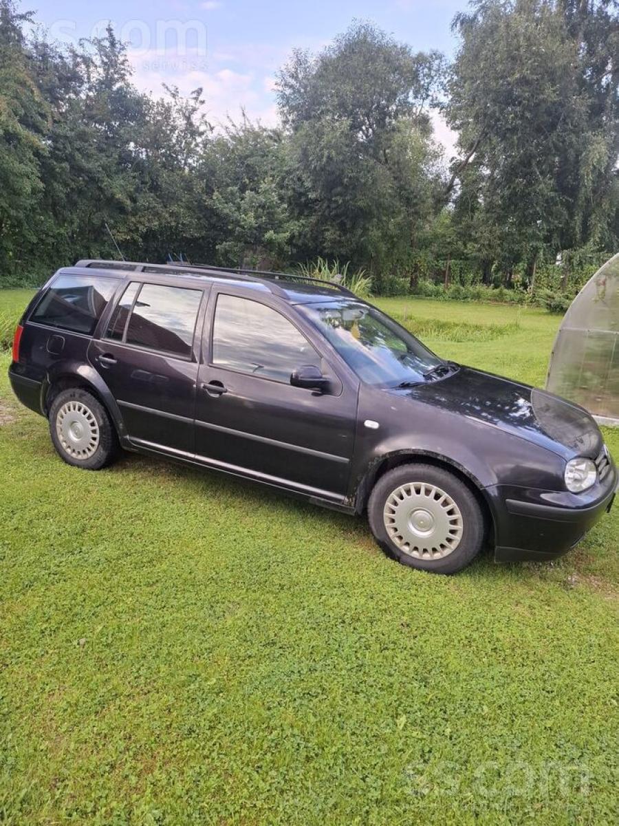 Black Volkswagen Golf 2000 in Aizkraukle, with an engine capacity of 1.90 L and mileage of 467 thousand km for 1000 €, photo 4 on AUTOMOTO.COM.LV