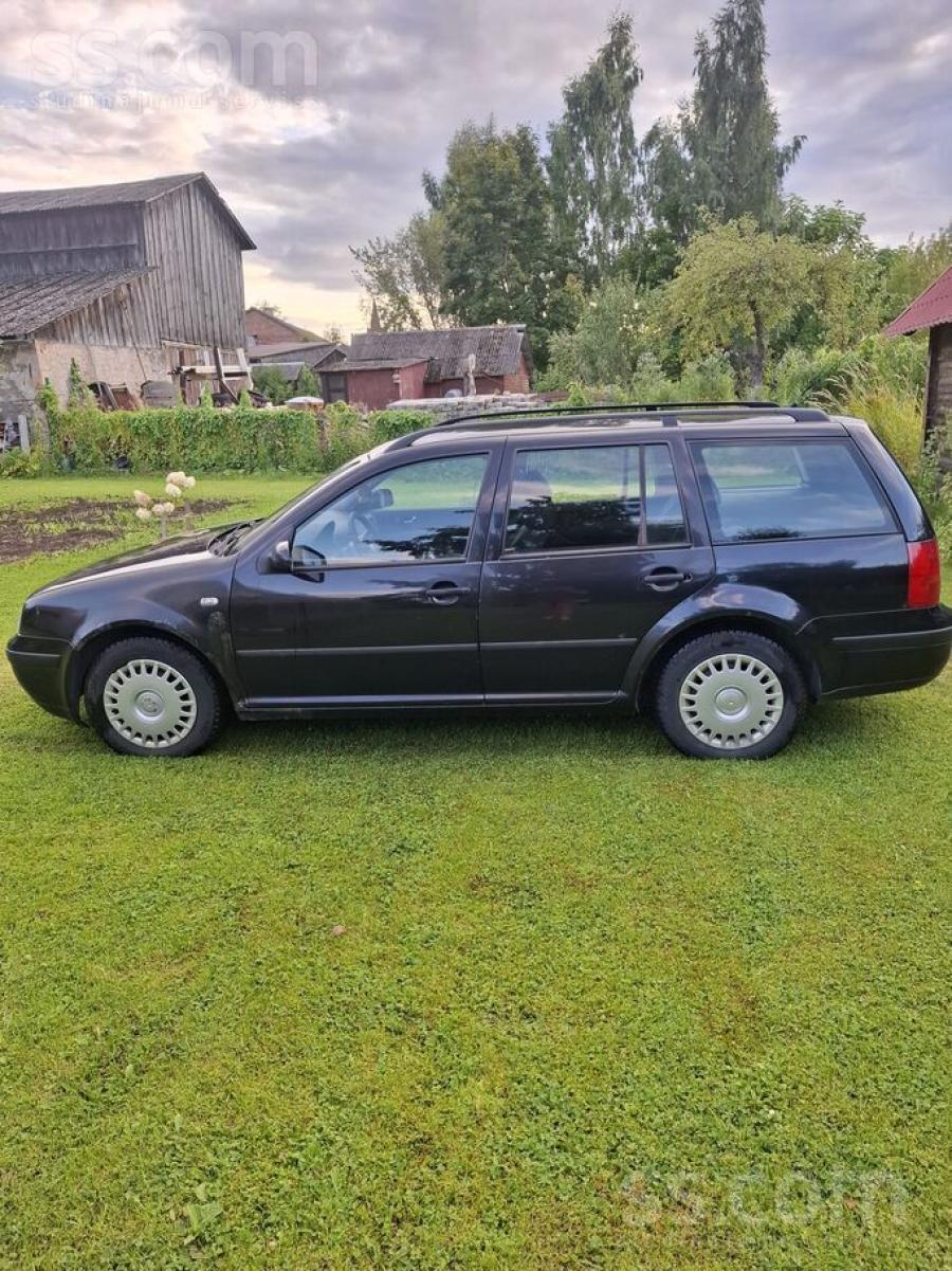 Black Volkswagen Golf 2000 in Aizkraukle, with an engine capacity of 1.90 L and mileage of 467 thousand km for 1000 €, photo 5 on AUTOMOTO.COM.LV