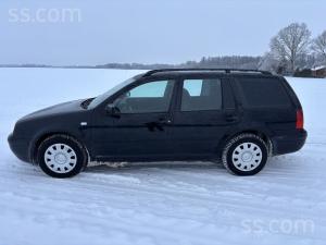 Black Volkswagen Golf 2001 in Bauska, with an engine capacity of 1.90 L and mileage of 316 thousand km for 1650 €, photo 5 on AUTOMOTO.COM.LV