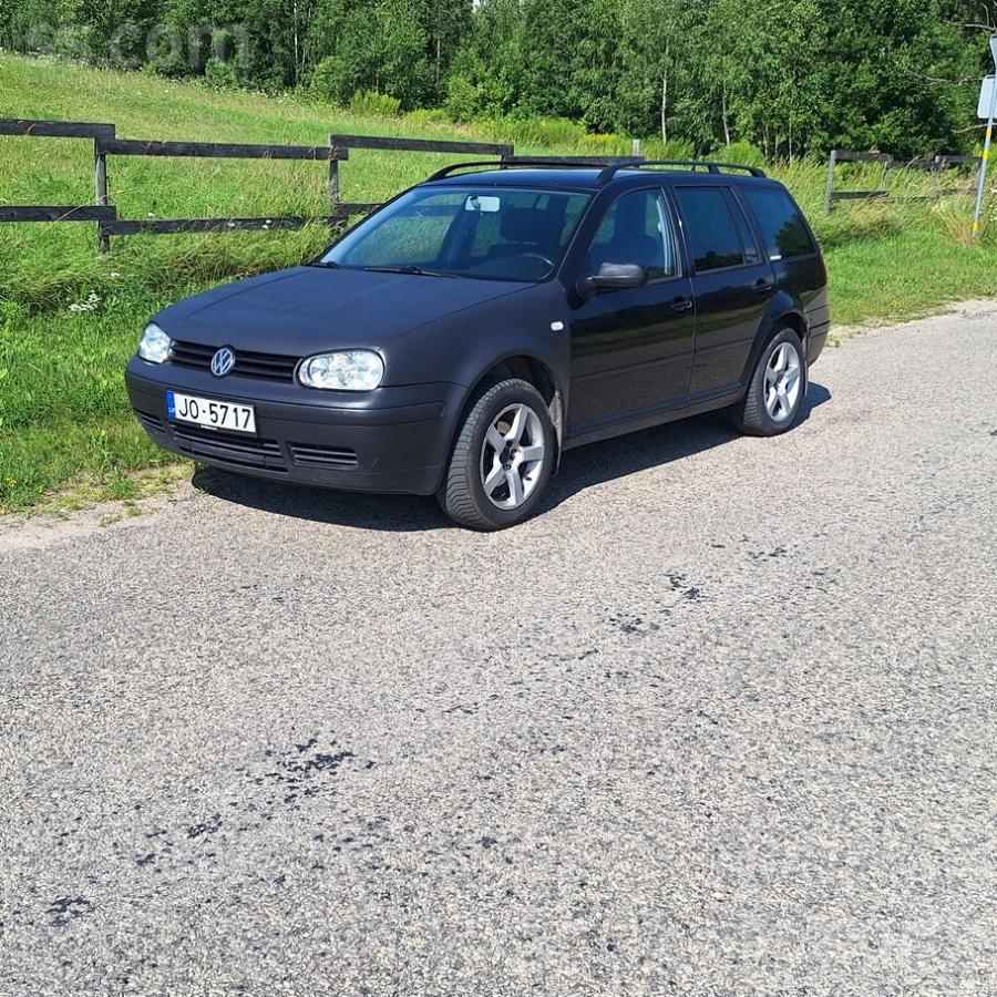 Melns Volkswagen Golf 2001 Rīga, ar dzinēja tilpumu 1.90 L un nobraukumu 35 tūkst. km par 650 €, foto 1 vietnē AUTOMOTO.COM.LV