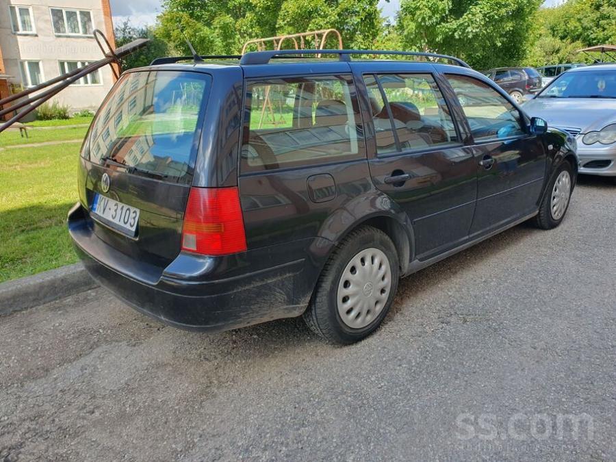 Melns Volkswagen Golf 2001 Balvi, ar dzinēja tilpumu 2.00 L un nobraukumu 270 tūkst. km par 1500 €, foto 4 vietnē AUTOMOTO.COM.LV
