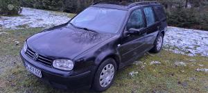 Black Volkswagen Golf 2002 in Raseiniai, with an engine capacity of 1.90 L and mileage of 315 thousand km for 1100 €, photo  on AUTOMOTO.COM.LV