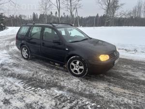 Black Volkswagen Golf 2002 in Aluksne, with an engine capacity of 1.90 L and mileage of 322 thousand km for 1650 €, photo 3 on AUTOMOTO.COM.LV