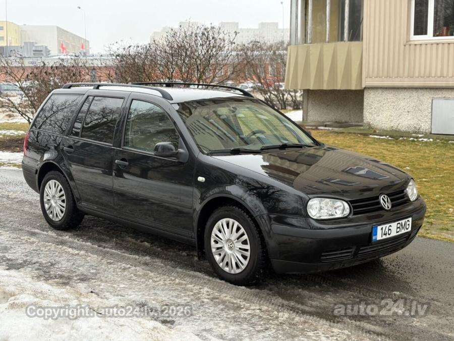 Black Volkswagen Golf 2002 in Tallinn, with an engine capacity of 1.90 L and mileage of 271 thousand km for 2499 €, photo 1 on AUTOMOTO.COM.LV