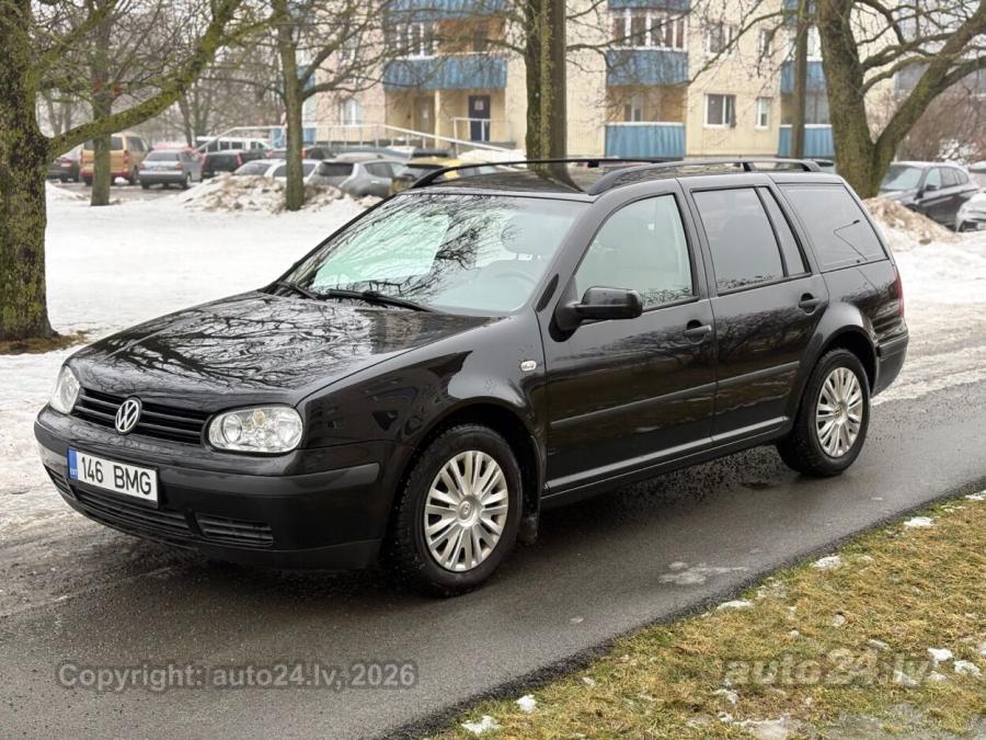 Black Volkswagen Golf 2002 in Tallinn, with an engine capacity of 1.90 L and mileage of 271 thousand km for 2499 €, photo 2 on AUTOMOTO.COM.LV