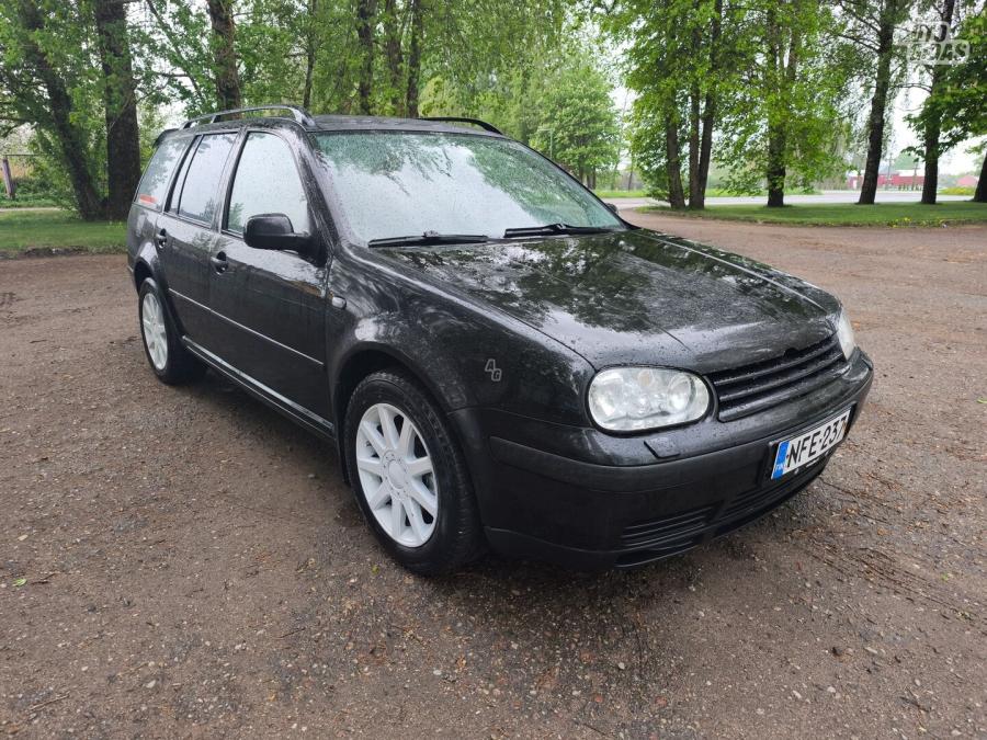 Black Volkswagen Golf 2002 in Raseiniai, with an engine capacity of 1.90 L and mileage of 247 thousand km for 1950 €, photo 5 on AUTOMOTO.COM.LV