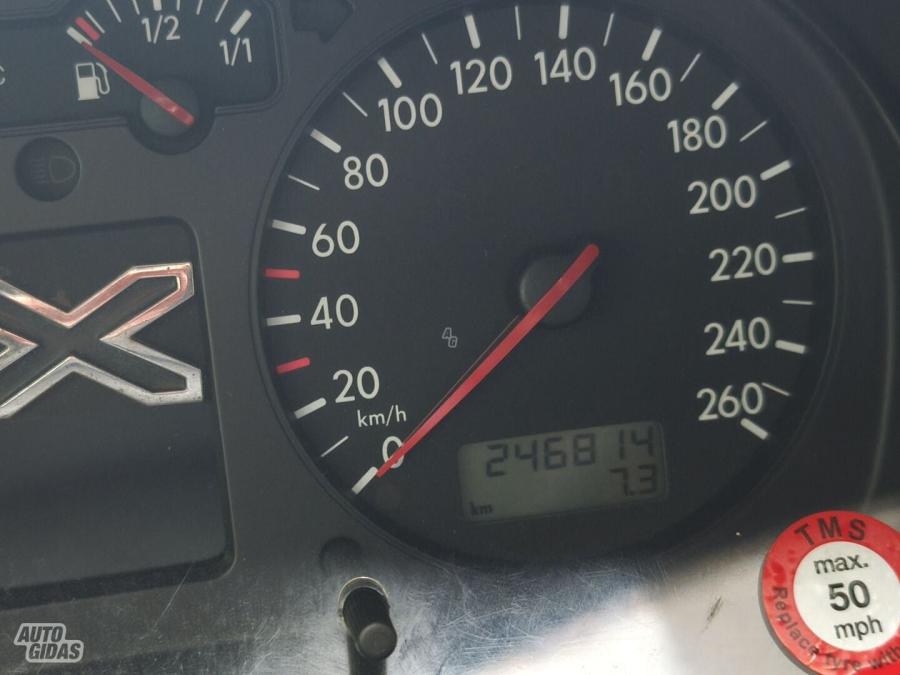 Black Volkswagen Golf 2002 in Raseiniai, with an engine capacity of 1.90 L and mileage of 247 thousand km for 1950 €, photo 17 on AUTOMOTO.COM.LV