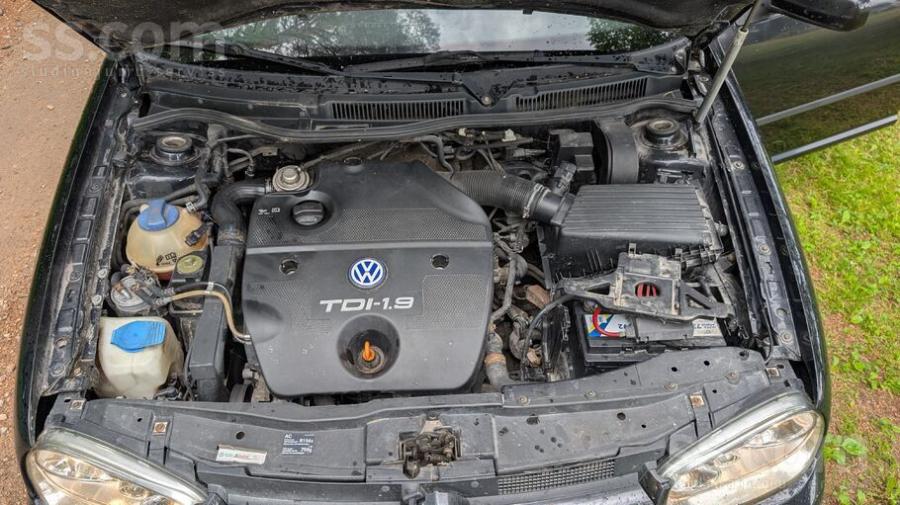 Melns Volkswagen Golf 2002 Ogre, ar dzinēja tilpumu 1.90 L un nobraukumu 280 tūkst. km par 850 €, foto 10 vietnē AUTOMOTO.COM.LV